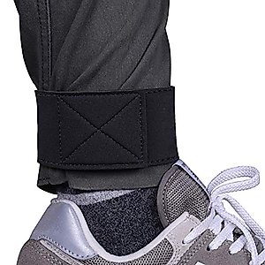 Wisdompro 1 Pair Neoprene Ankle Blousing Garters Trousers Boots Blousers Strap with Hook and Loop for Waders Fly Fishing Hunting Hiking Cycling Gardening Military Uniforms