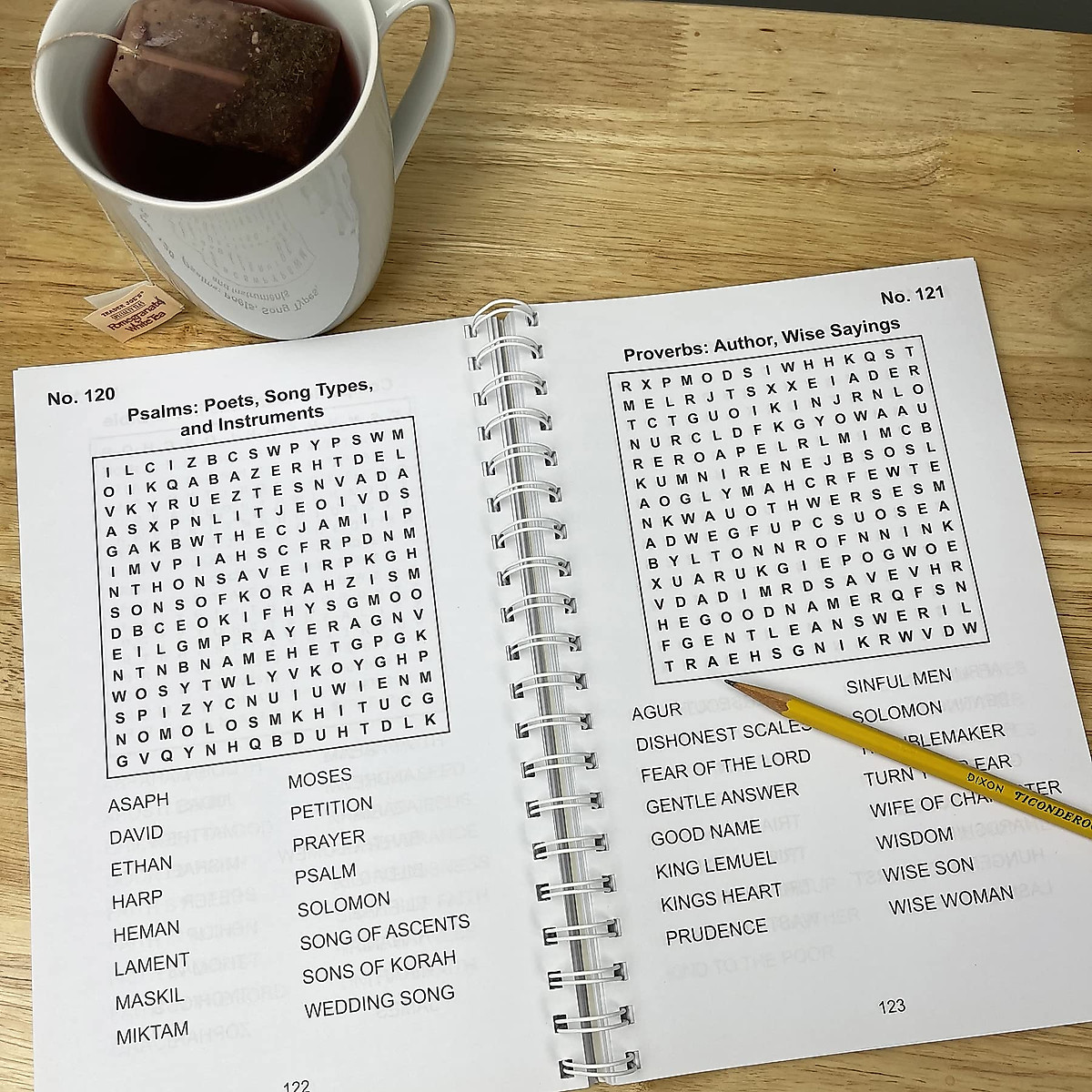 Large Print Bible Word Search Puzzle Book: Over 200 Puzzles to Complete with Solutions - Include Spiral Bound / Lay Flat Design and Large to ... for Inspirational Word Finds (Brain Busters)