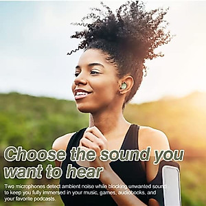 UrbanX Street Buds 2 for OnePlus Nord N100 - Truly Wireless Bluetooth Headphones with Noise Isolation, Amplified Bass and Dual Dynamic Microphone - Green