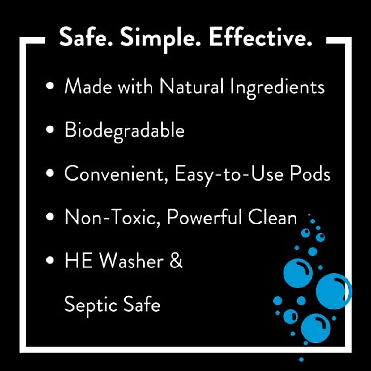 Molly's Suds Super Powder Laundry Detergent Pods | Natural Extra Strength Detergent for Sensitive Skin | Ultra Concentrated and Stain Fighting (Unscented - 90 Count)