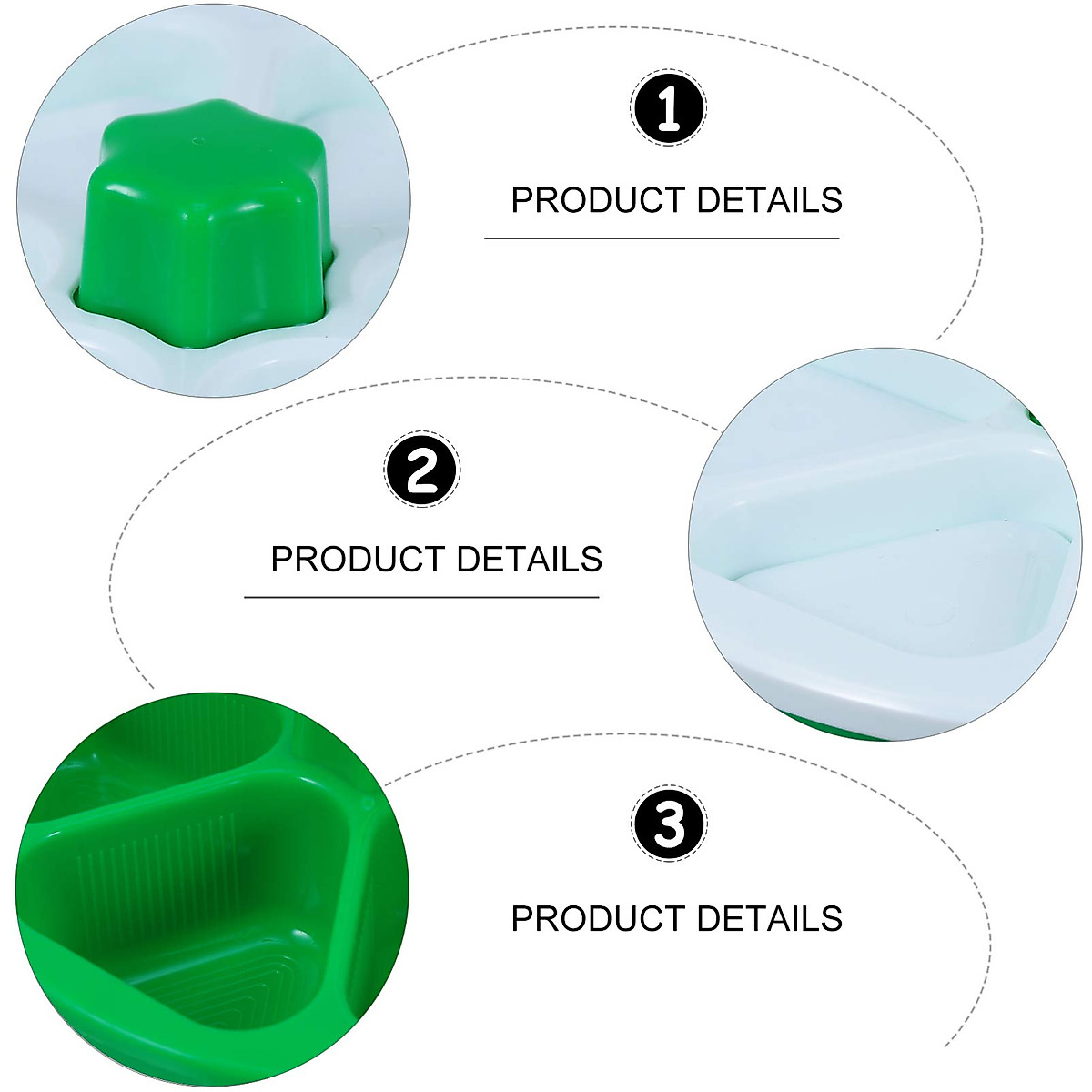 Hemoton 6 in 1 Rice Ball Mold Triangle Musubi Maker DIY Sushi Bento Nori Kitchen Rice Mould Nori Seaweed Punch Cutter for Home Party Kids Meal