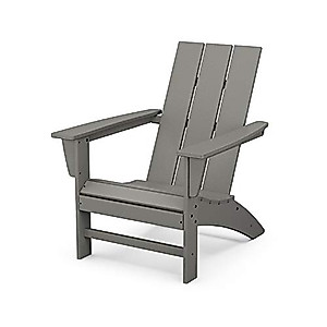 Modern Adirondack Chair (Slate Grey)