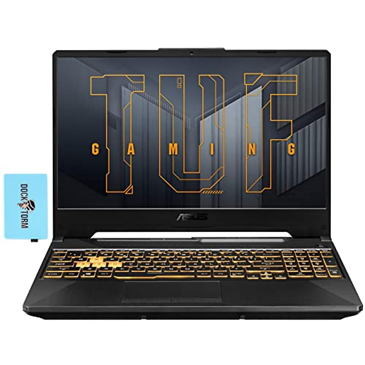ASUS TUF A15 Gaming and Entertainment Laptop (AMD Ryzen 9 5900HX 8-Core, 16GB RAM, 512GB SSD, NVIDIA RTX 3060, 15.6" Full HD (1920x1080), WiFi, Bluetooth, 1xUSB 3.2, 1xHDMI, Win11P) w/ Hub