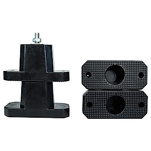 4 Pack Air Conditioner Shock Pad - Rubber Vibration Isolator Mounting Bracket for Outdoor Units Mini Split & HVAC & Central Air Conditioner Accessories