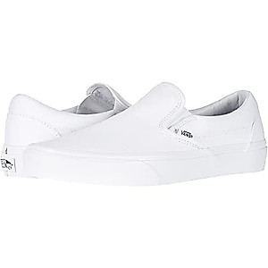 Vans, Classic Slip-On Sneakers (True White, 10.5 Men/12 Women)