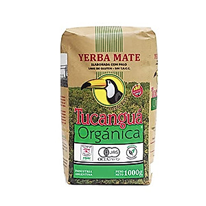 Tucanguá Organic Yerba Mate Loose Leaf Tea Traditional South American Tea Drink 2.2 lb 1 kg