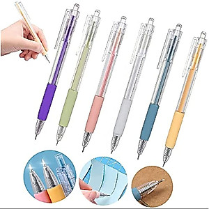 HYOIIO Cartoon Pattern Student Utility Knife Pen, 2023 New Craft Cutting Tool Paper Pen Cutter Knife Creative Retractable Precision Paper Cutting Carving Tools