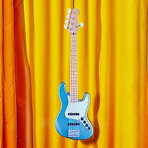 Fender Player Plus 5-String Jazz Bass, Opal Spark, Maple Fingerboard