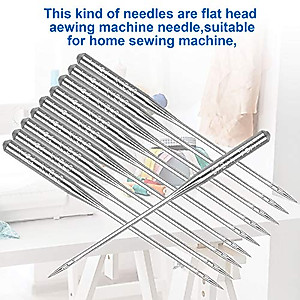 50 PCS Embroidery Sewing Machine Needles Size 75/11, Household Sewing Needles for Brother Sewing Machine1