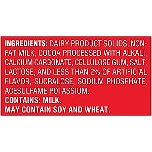Nestle Hot Chocolate Packets, Hot Cocoa Mix, No Sugar Added and Fat Free, 30 Count (0.28 ounce Each)