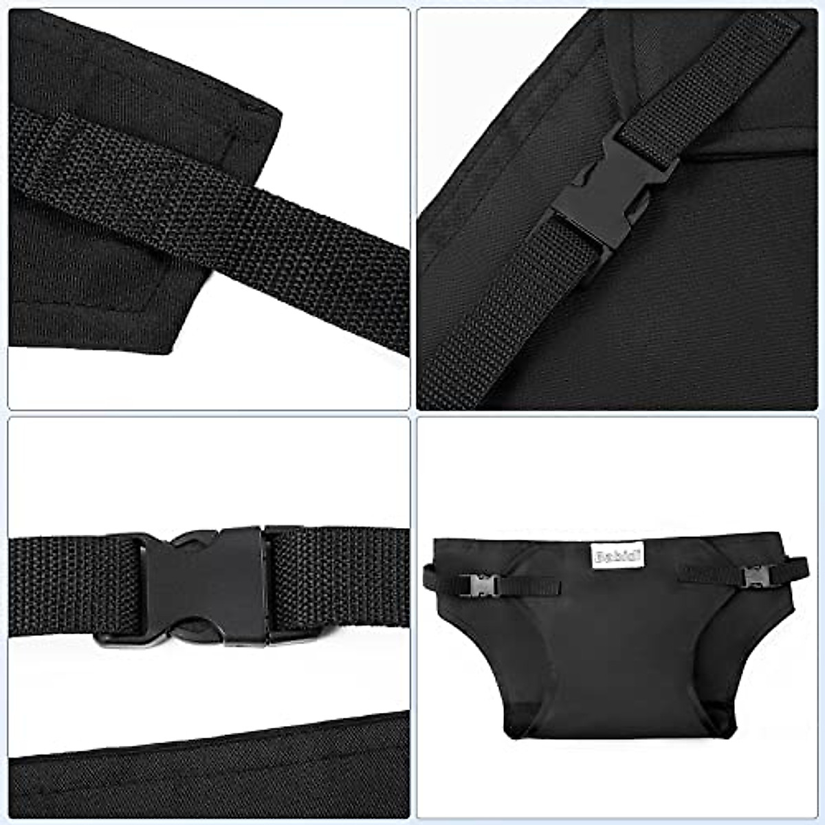 Babidi Baby High Chair Harness with Cover - High Chair Portable Straps for Restaurants, Travel, Home, Shopping - Easy Seat Portable High Chair - Portable Cloth High Chair for Babies