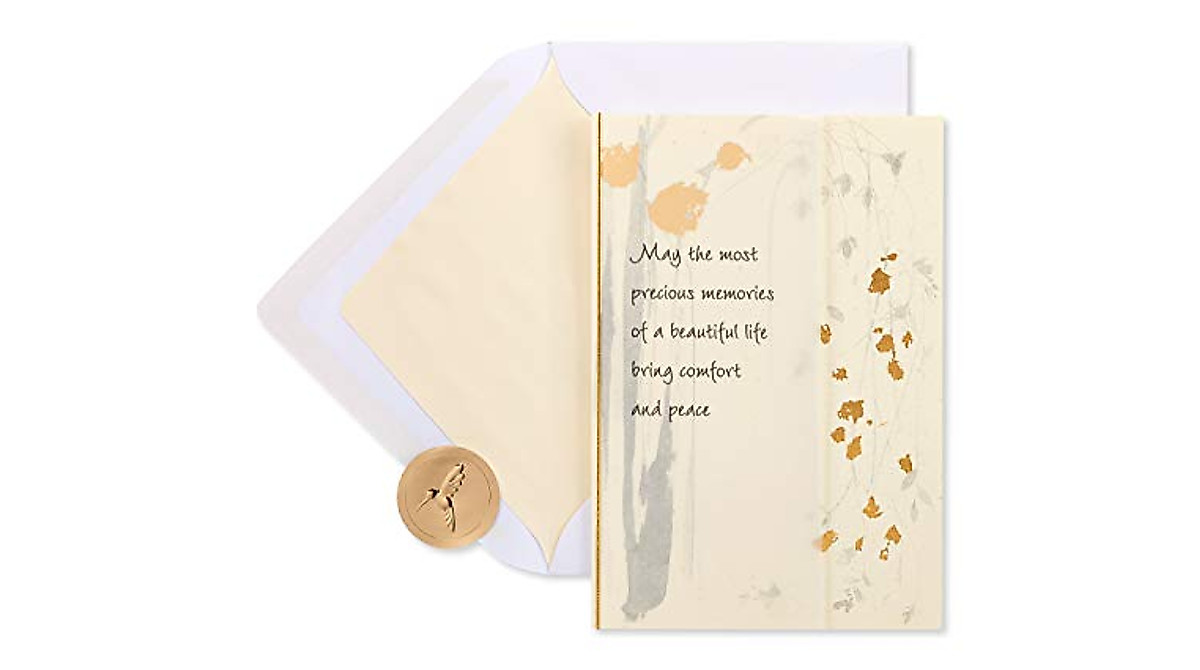 Send Heartfelt Sympathy with Papyrus Premium Card | Elegant Flowers
