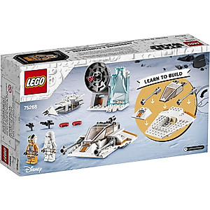 LEGO Star Wars Snowspeeder 75268 Starship Toy Building Kit; Building Toy for Preschool Children Ages 4+ (91 Pieces)