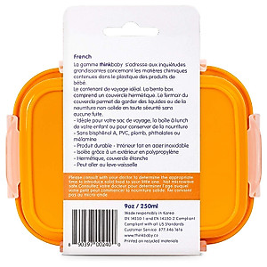 Thinkbaby BPA Free Bento Box (Orange)
