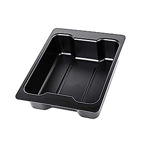 BEAST COOLER ACCESSORIES Solid Plastic Dry Goods Tray for Yeti Tundra Haul Cooler, Black, 12"