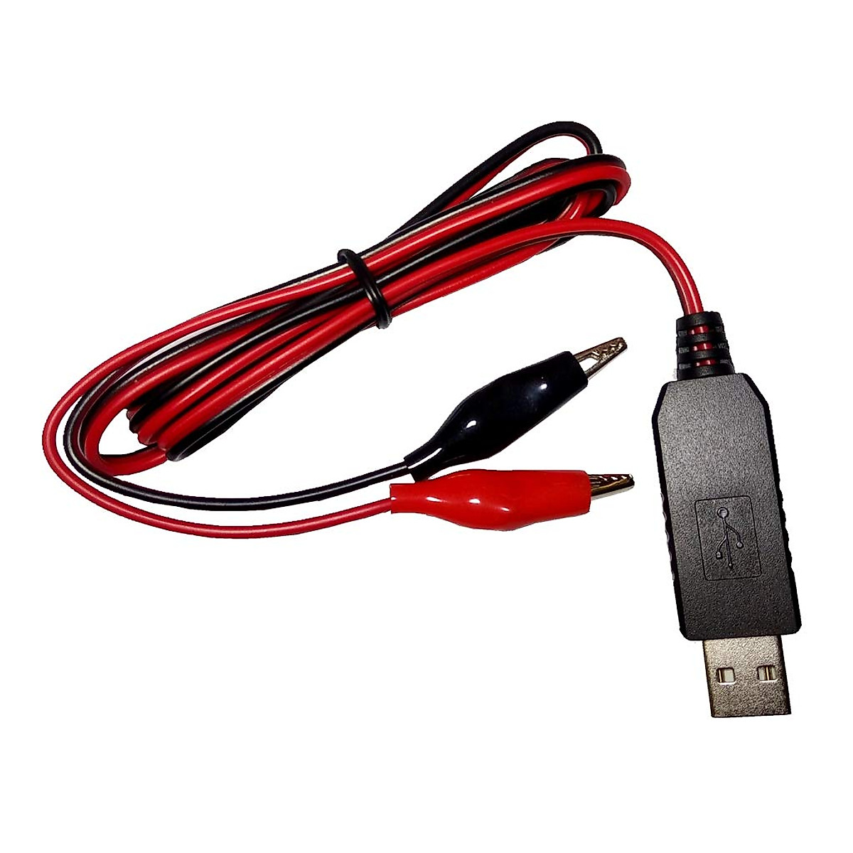 Seaskyer AA AAA Battery Eliminator USB 5V to 1.5V/3V/4.5V Step-Down Cable for Clocks Toys (1.5V)