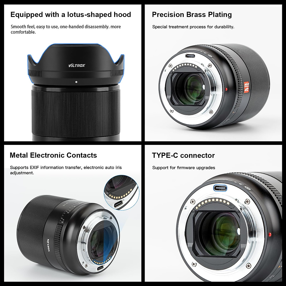 VILTROX 28mm F1.8 Wide Angle Autofocus Lens for Sony E-Mount Lens,Full-Frame Portrait Lens for Sony E Mount Alpha a7 a7II a7III a7R a7RII a7RIII a7RIV a7RV a7SII a7SIII a9 a7C a6500 a6400 a5000 a6000…