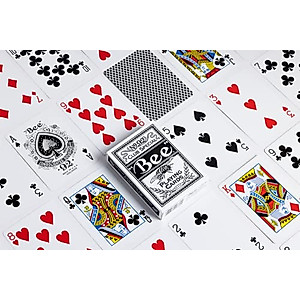 Bee Signature Series Playing Cards Deck, 1 Deck of Black Playing Cards, Thin Crushed, Special Edition