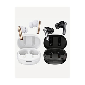 SonicPower Noise Cancelling Earbuds, Premium Quality Sound & Materials, Stylish Metallic Finish, Portable Charging Case, Long Battery Life, 2 Color Options