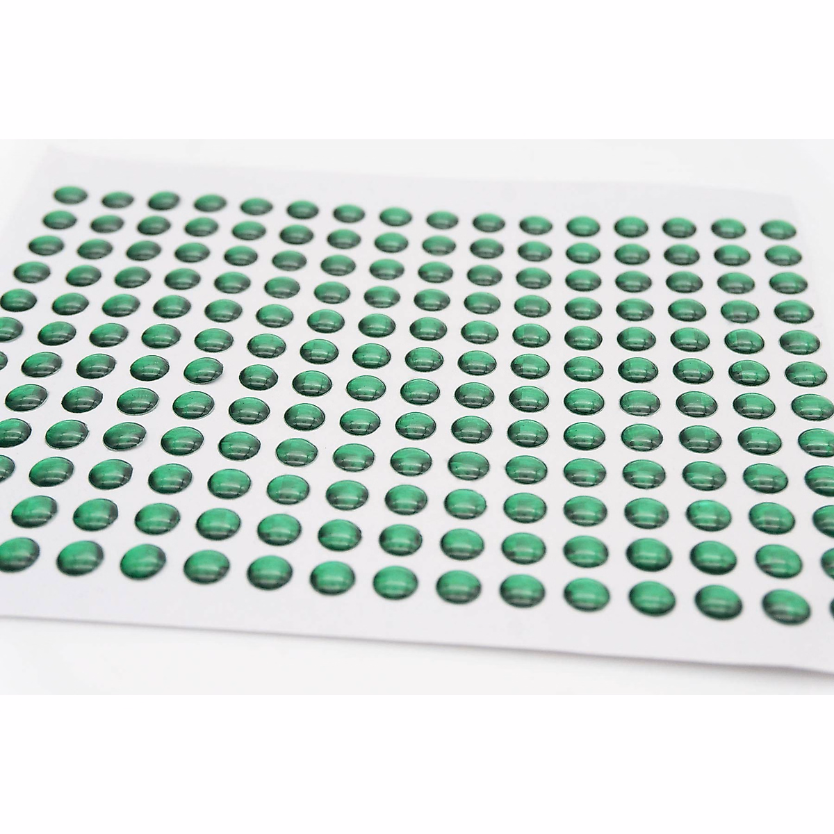 HTHYLURE Fishing Lure Eye 3D Soft Solid Green Eye Fishing Eyes Holographic Lure Eyes Making Fly Tying Fake Fish Eyes DIY Lifelike Realistic Artificial Holographic Fake Eyes All Green 5MM-500pcs