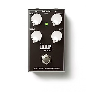 J. Rockett Audio Designs Tour Series The Dude V2 Overdrive Guitar Effects Pedal