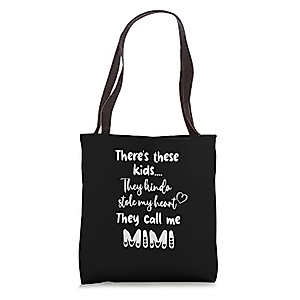 Special Grandma Grandmother These Kids Call Me Mimi Tote Bag