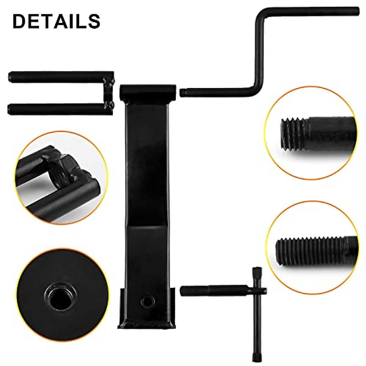 MotorbyMotor Winch Straps Winder, Roll-up Flatbed Trailer Winch Straps up to 2" 3" 4" Ratchet Tie Down Strap Webbing Winder, Used in Trailers, Trucks, Warehouses, Docks, Vans