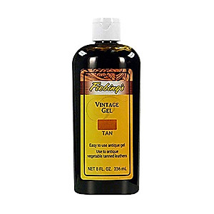 Fiebing's Vintage Gel - Tan 8oz - Antique Gel for Leather