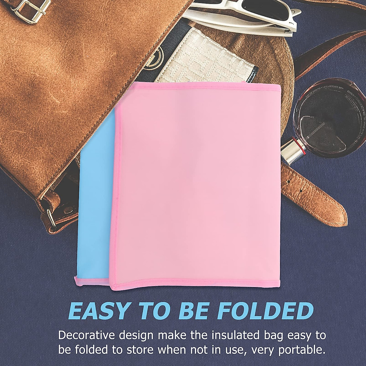 SHERCHPRY Cake Insulation Bag Insulated Shopping Bag Hot Bags Food Warmer Grocery Bag Portable Thermal Food Bag Reusable Grocery Bag Ice Bag High Capacity Non-woven Fabric