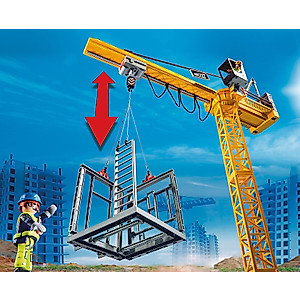 Playmobil RC Crane with Building Section