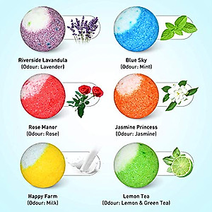 30 Pcs Bath Bomb Gift Set, Natural Organic Mini Bath Bombs, Handmade with Rich Fizz - Best Birthday Gift for Kids/Women/Men, Mother's Day