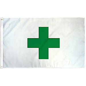 New Flag 3x5ft 420 Pot Flag Dispensary Flag Medical 100D