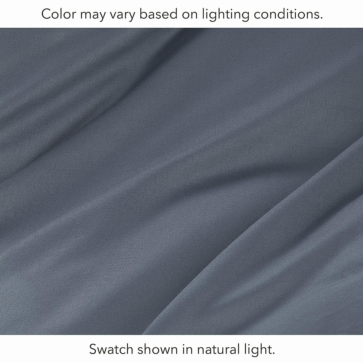 Nate Home by Nate Berkus 300TC 3-Piece Luxe Cotton Sateen Duvet Cover | Ultra Soft, Cool, Bedding Set from mDesign - King Size - 1 Duvet Cover/2 Pillow Shams, Whale (Navy Blue)