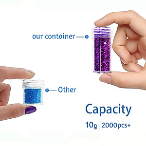 MIATTCLD Diamond Art Organizer Case 60 Slots Diamond Painting Storage Containers, Portable Diamond Painting Accessories and Tools Kit Box for DIY 5D Diamond Beads Art Craft