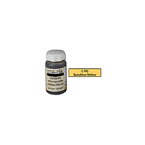 Tandy Leather Eco-Flo Leather Dye 4.4 fl. oz. (132 ml) Sunshine Yellow 2600-16