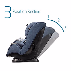 Maxi-Cosi CC208EMQ Pria Max 3-in-1 Convertible Car Seat, Nomad Blue, One Size