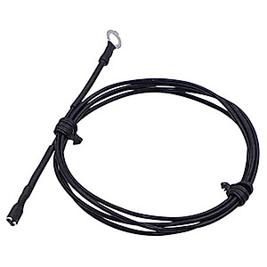 METER STAR Fire Pit Igniter Kit, Push Button Ignition Kit for Fire Pit Gas Burner Include 2 Outlet Igniter and Igniter Leads and Ground Wire