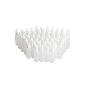 erioctry 50Pcs 8ML Empty Plastic Dropper Dropping Bottles(Drops of Plug Can Removable) Portable Plastic Dropper Refillable Bottles Containers (8ml)