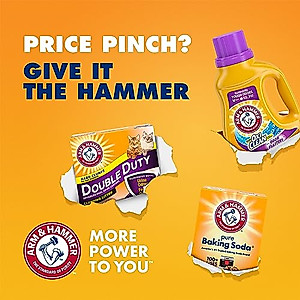 Arm & Hammer Plus OxiClean With Odor Blasters Laundry Detergent 5-IN-1 Power Paks, 42CT (Packaging may vary)