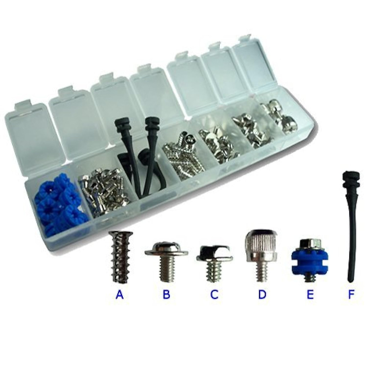 Akust Computer Screwkit Combo Assortment Pack 68 PCS