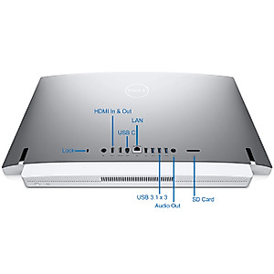 Dell Inspiron 5400 All in One Desktop Computer, 23.8” FHD Touchscreen, Intel 11th Gen i5-1135G7 Upto 4.2GHz, 8GB RAM, 256GB NVMe SSD, Webcam, HDMI, SD-Card, USB Type-C - Windows 10 Pro (Renewed)