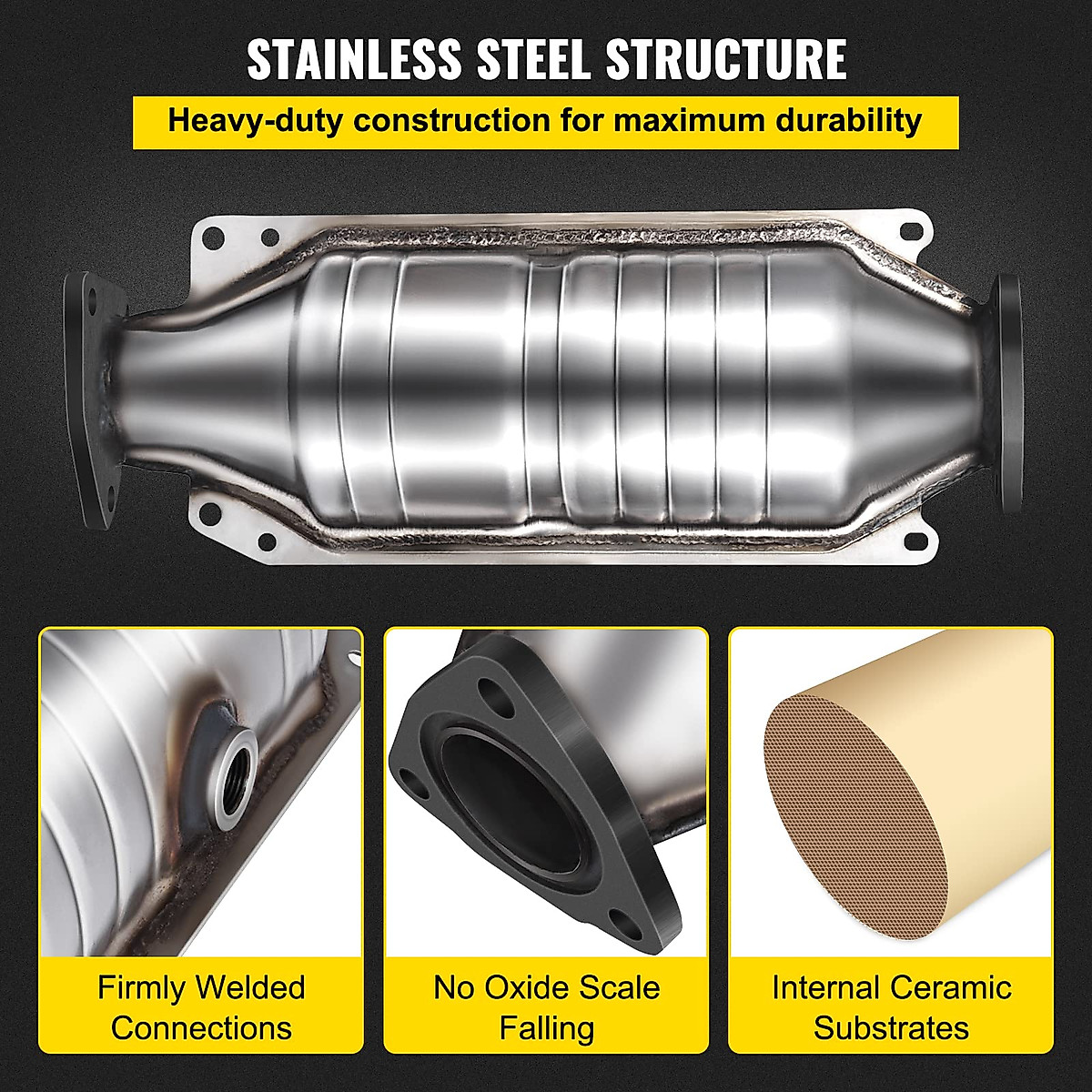 VEVOR Catalytic Converter For Honda 98-02 Accord EX LX Catalytic Converter