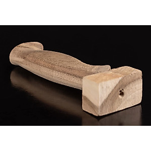 Knife Handle Material Wood Knife Handle Walnut 1 Piece - Handle Blanks for Knife Exotic Wood, Tool Handle Knife for Woodworking