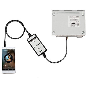 Yomikoo Car Auido AUX Input, 3.5mm AUX Adapter CD Changer for Toyota Camry 2005-2011, Avensis 2003-2011, Corolla 2005-2011, Tacoma 2004-2008, RAV4 2004-2011