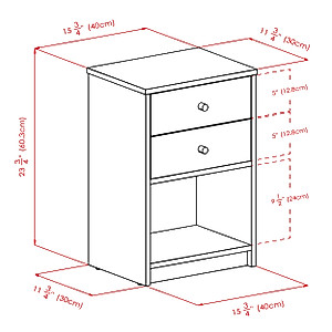 Winsome Trading Accent Table, Black, Each (20936WTI)