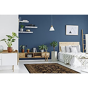 Great American Distributors -Batumi Black Traditional/Transitional Area Rug 5'3" X 7'6"