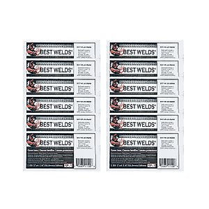 Best Welds Cover Lens for Welding Hoods – 2" X 4 1/4" Premium Quality Clear Plastic Cover Lenses