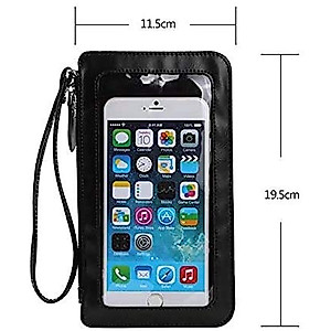 Universal PU Leather Women Crossbody Purse Pouch Phone Bag Case Card Holder for iPhone 14 Pro Max 13 Mini 12 11/ Galaxy A53 5G A52 S22 S21 FE S20 Plus Note 20/ Google Pixel 6a 5a 4a 3a XL/BLU G90 Pro