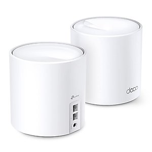 TP-Link Deco WiFi 6 Mesh WiFi System(Deco X20) - Covers up to 4000 Sq.Ft. , Replaces Wireless Internet Routers and Extenders, 2-Pack
