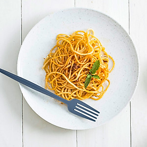 Travel Utensils with Case, Reusable Knives Chopsticks Spoons and Forks Set, Portable Plastic Cutlery Set for Work Picnic Camping or Daily Use (blue)